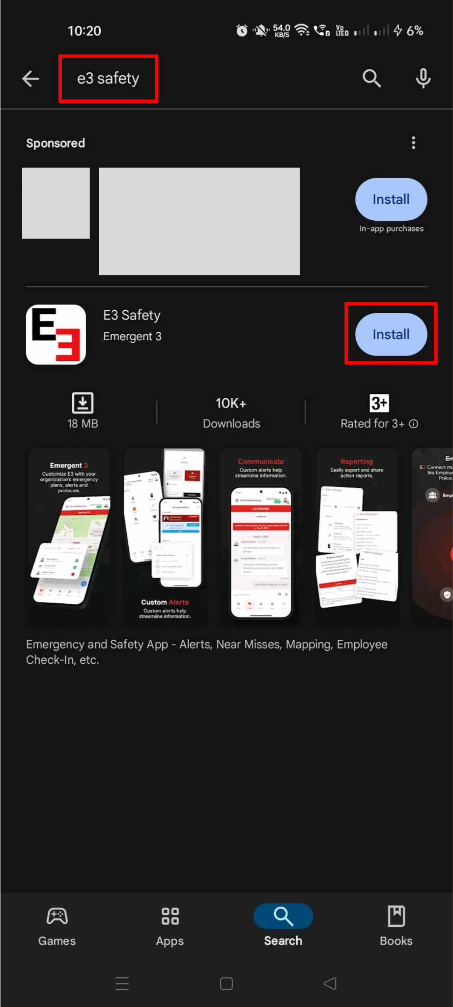 Installing E3 for Mobile (iPhone/Android)