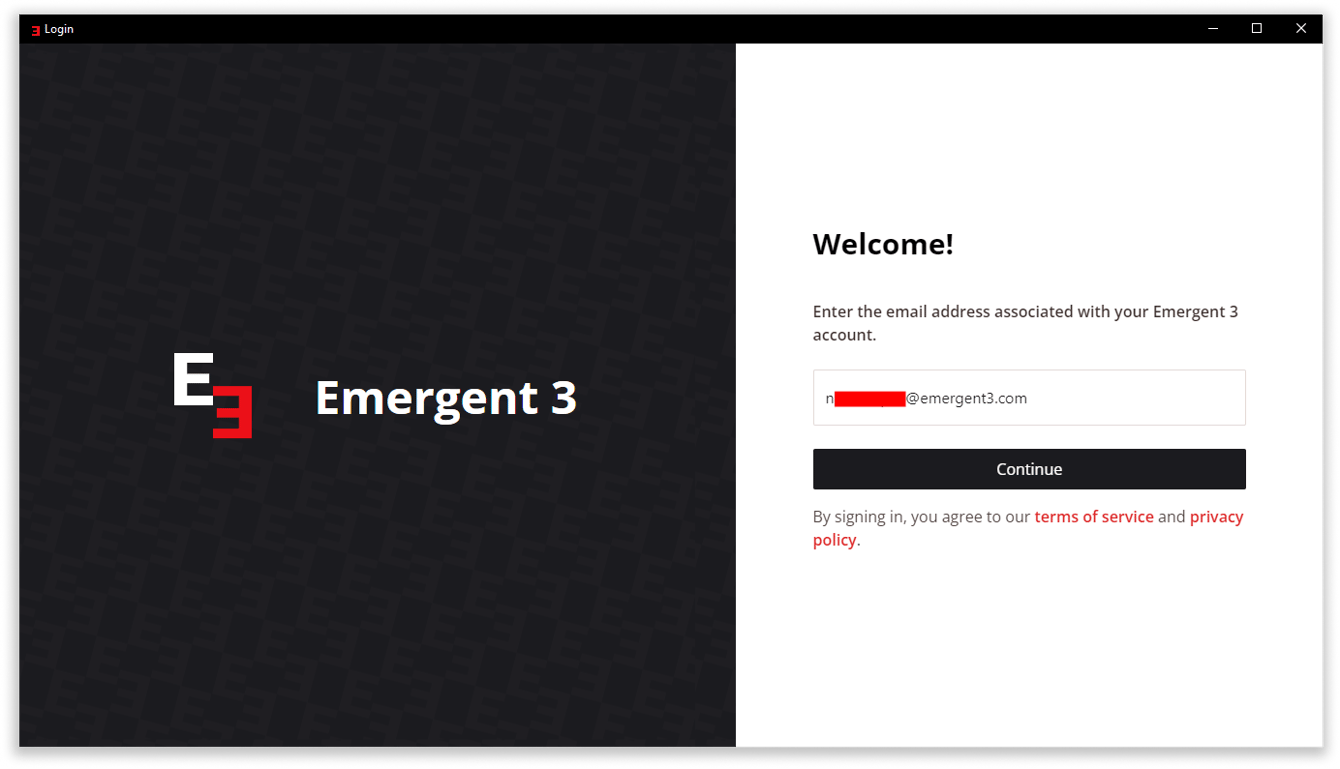 Installing E3 for Desktop (Windows/Mac)