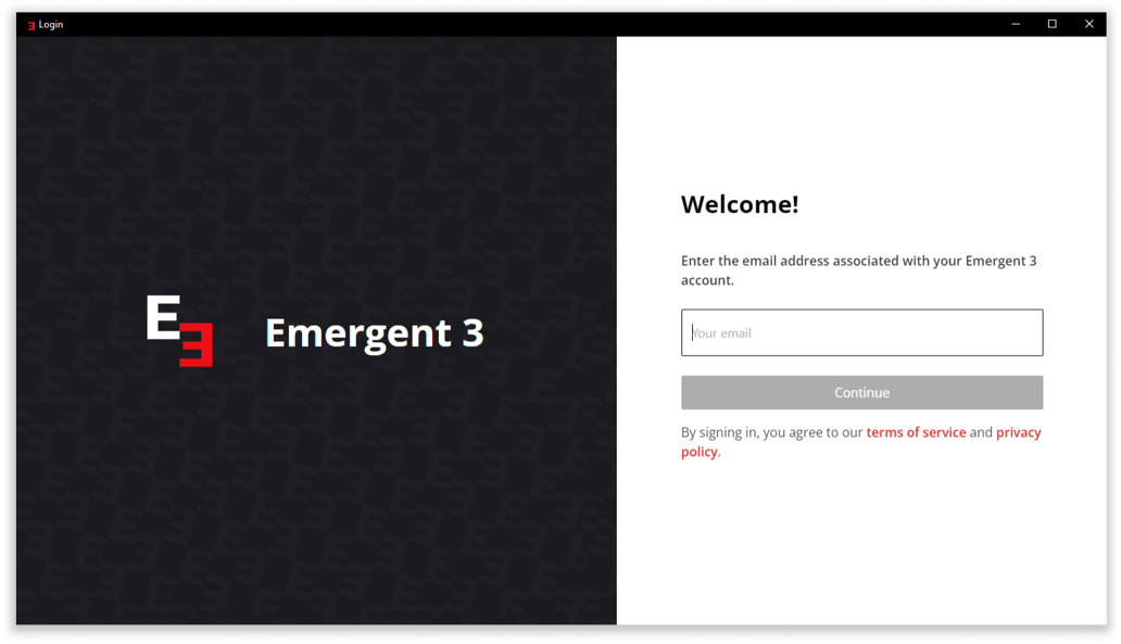 Installing E3 for Desktop (Windows/Mac)